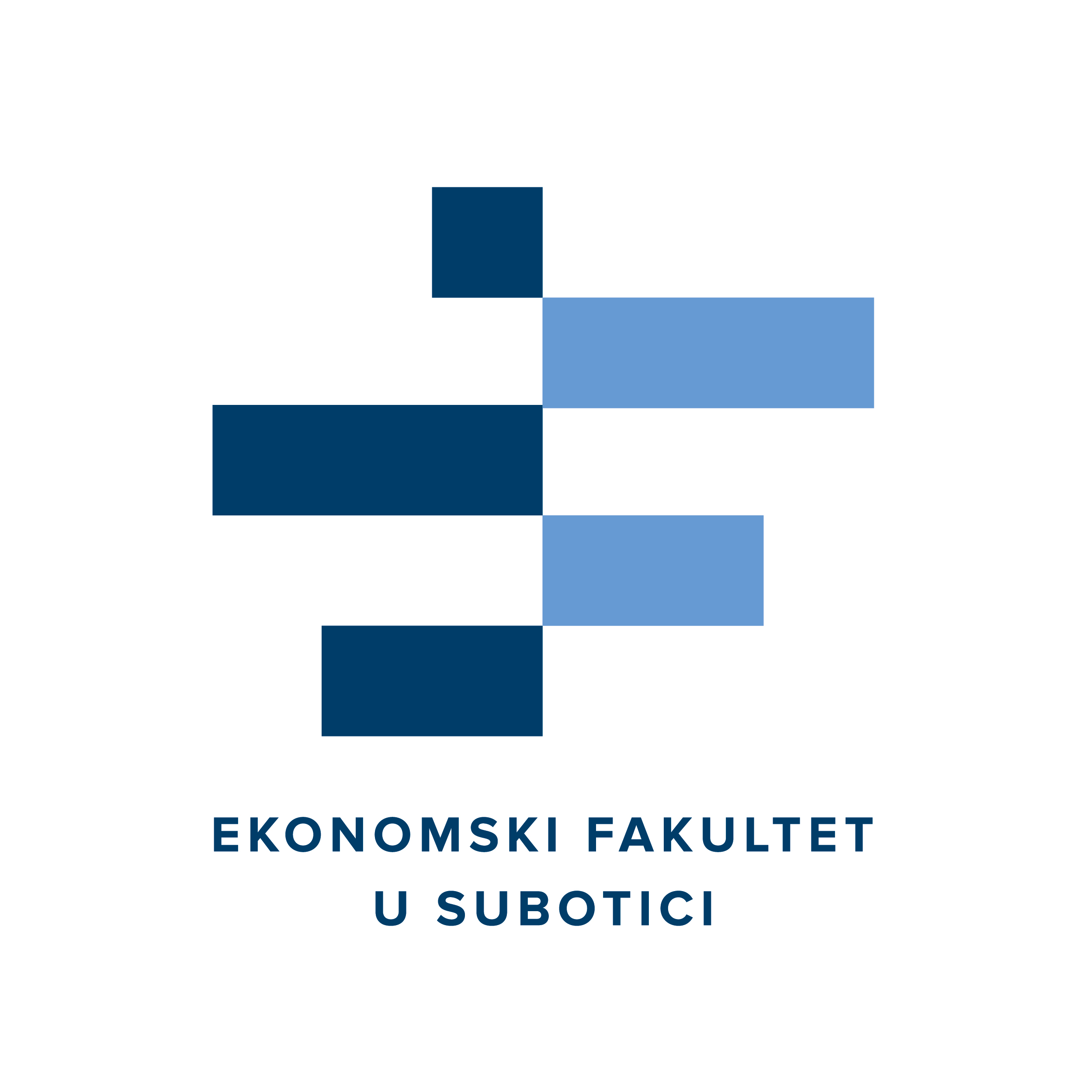 Faculty of Economics Subotica, logo – Slavimir Futro